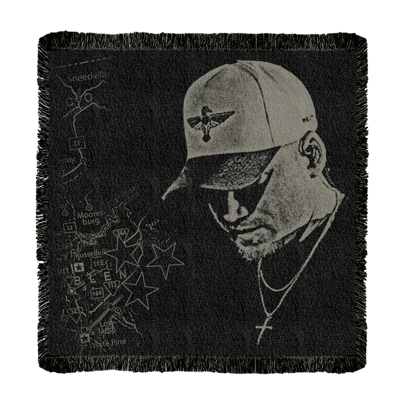 Photo Woven Blanket - Morgan Wallen